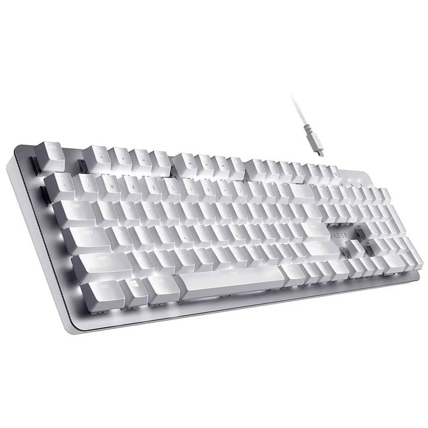 Teclado Mecanico Razer Blackwidow Lite Mercury Rgb Switch Orange